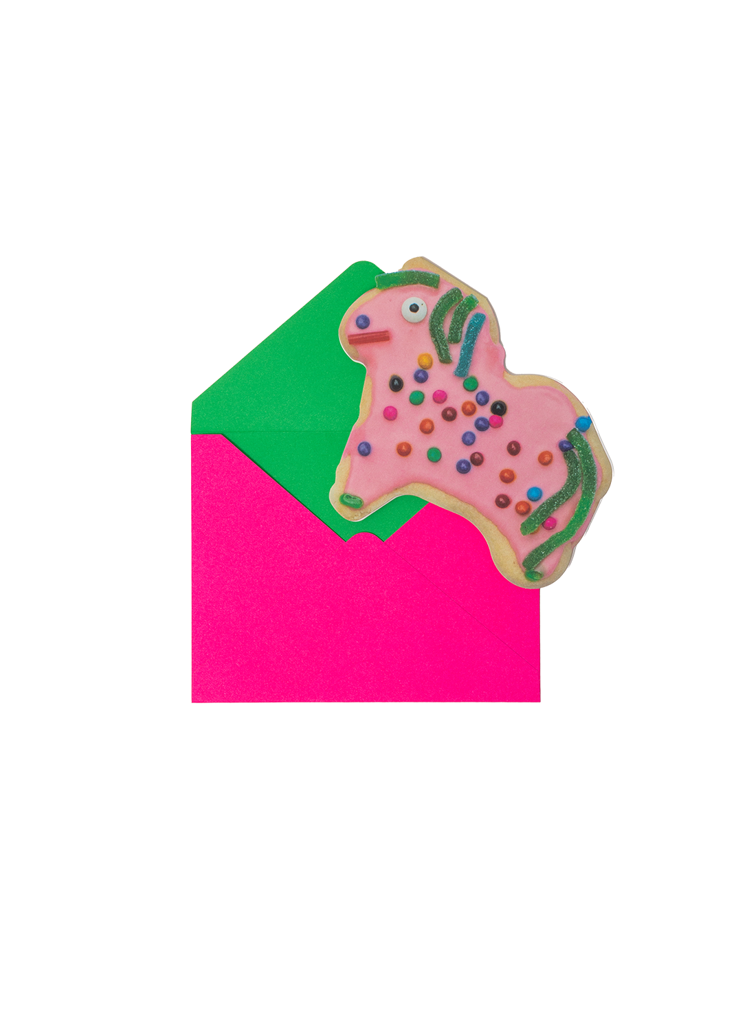weird pony cookie card | gentle thrills