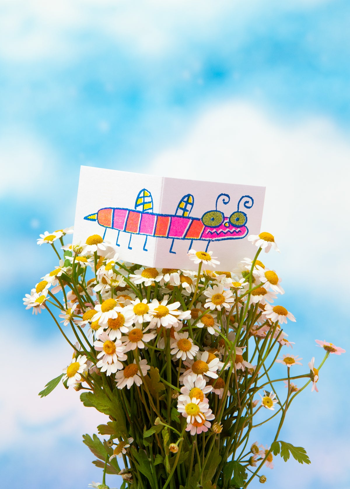 stick bug mini card | gentle thrills