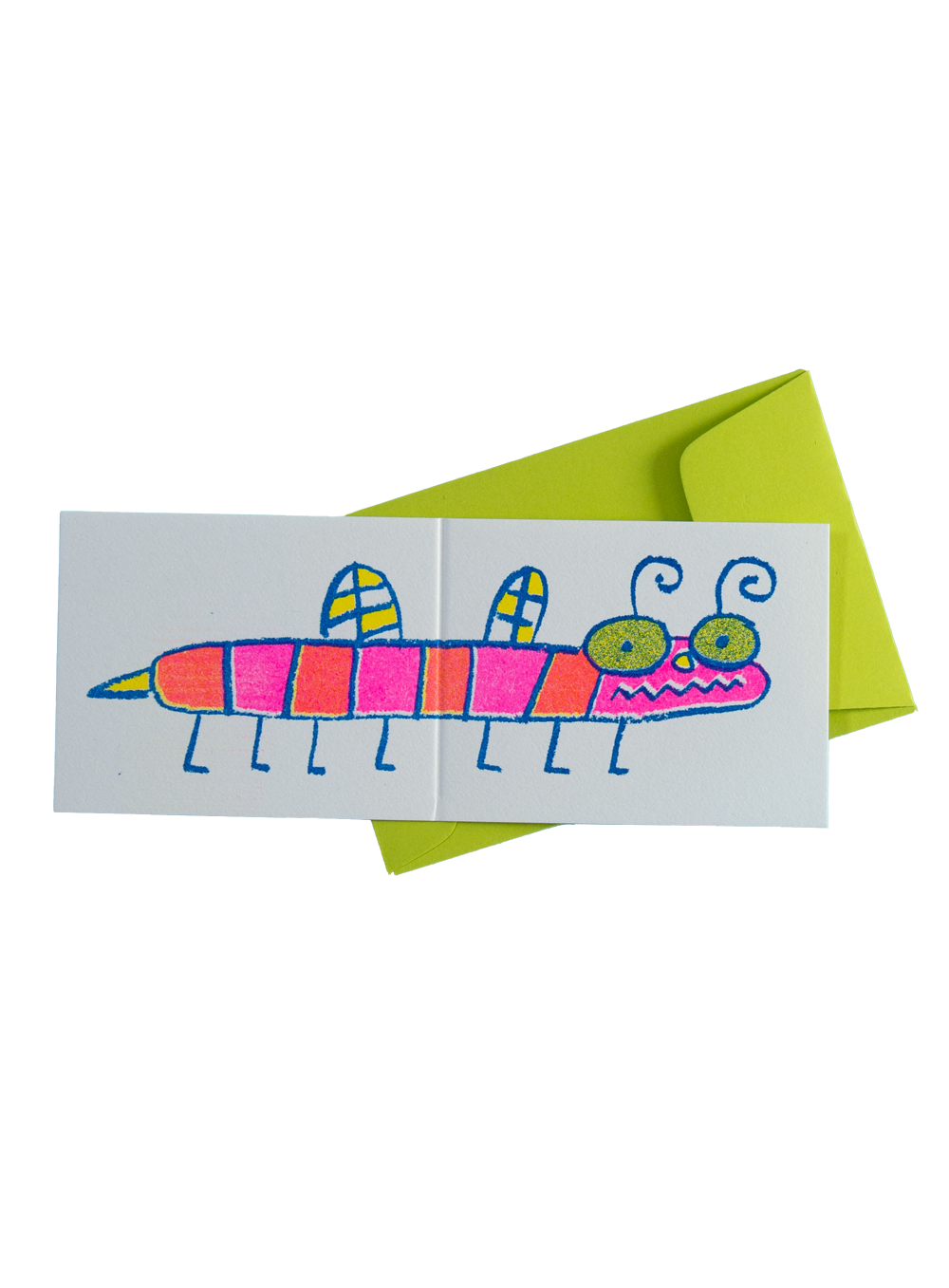 stick bug mini card | gentle thrills